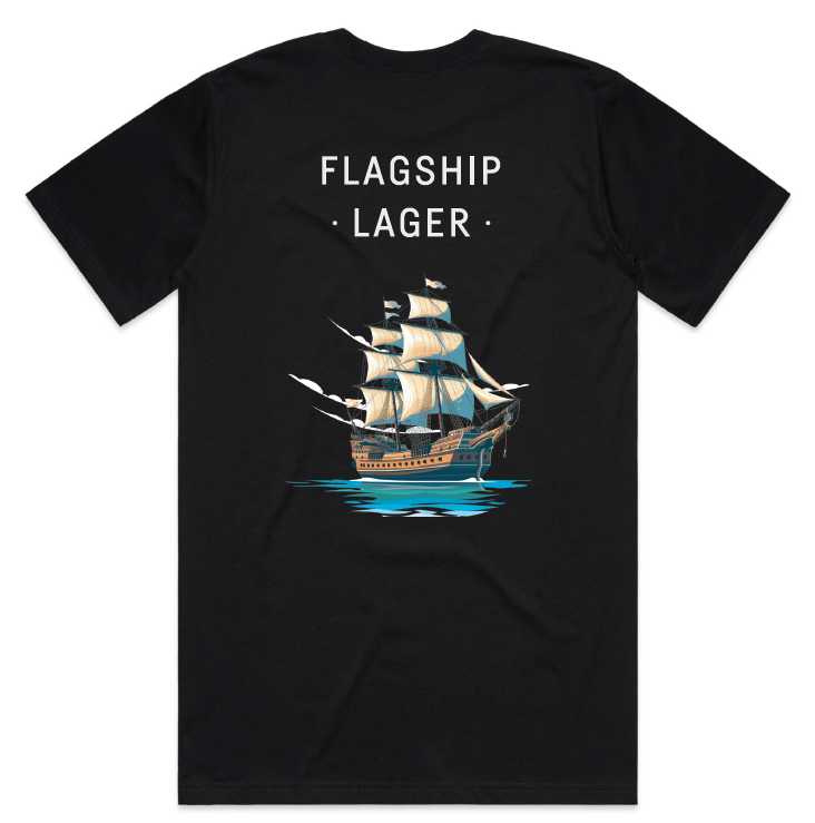 FLAGSHIP LAGER T-SHIRT – Limestone Coast Brewing